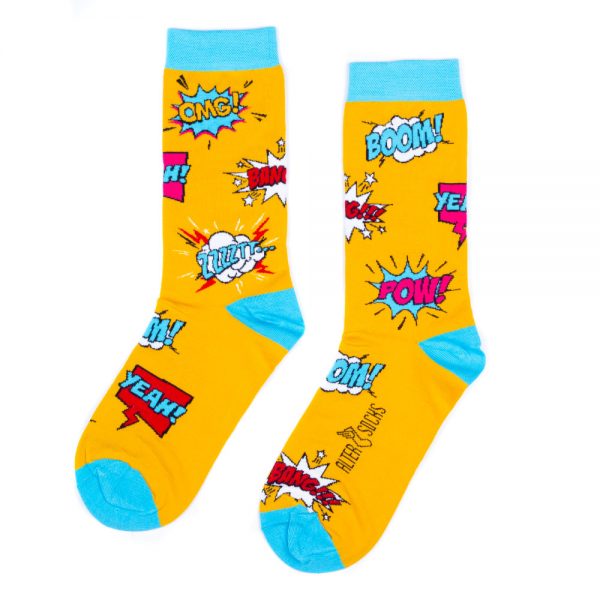 Retro Comics Socks - AlterSocks • ალტერსოქსი